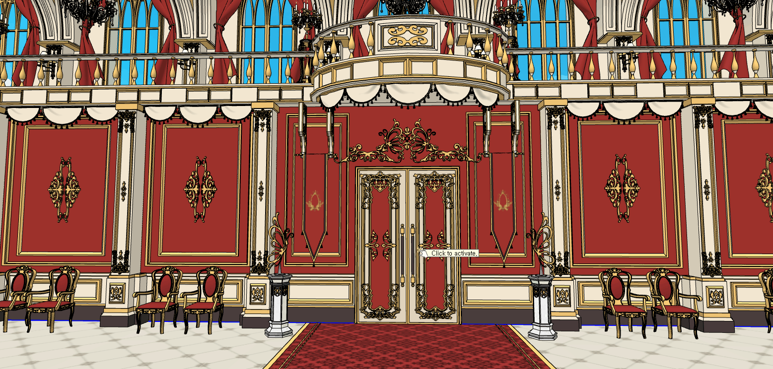 Romantic Fantasy Dance Hall