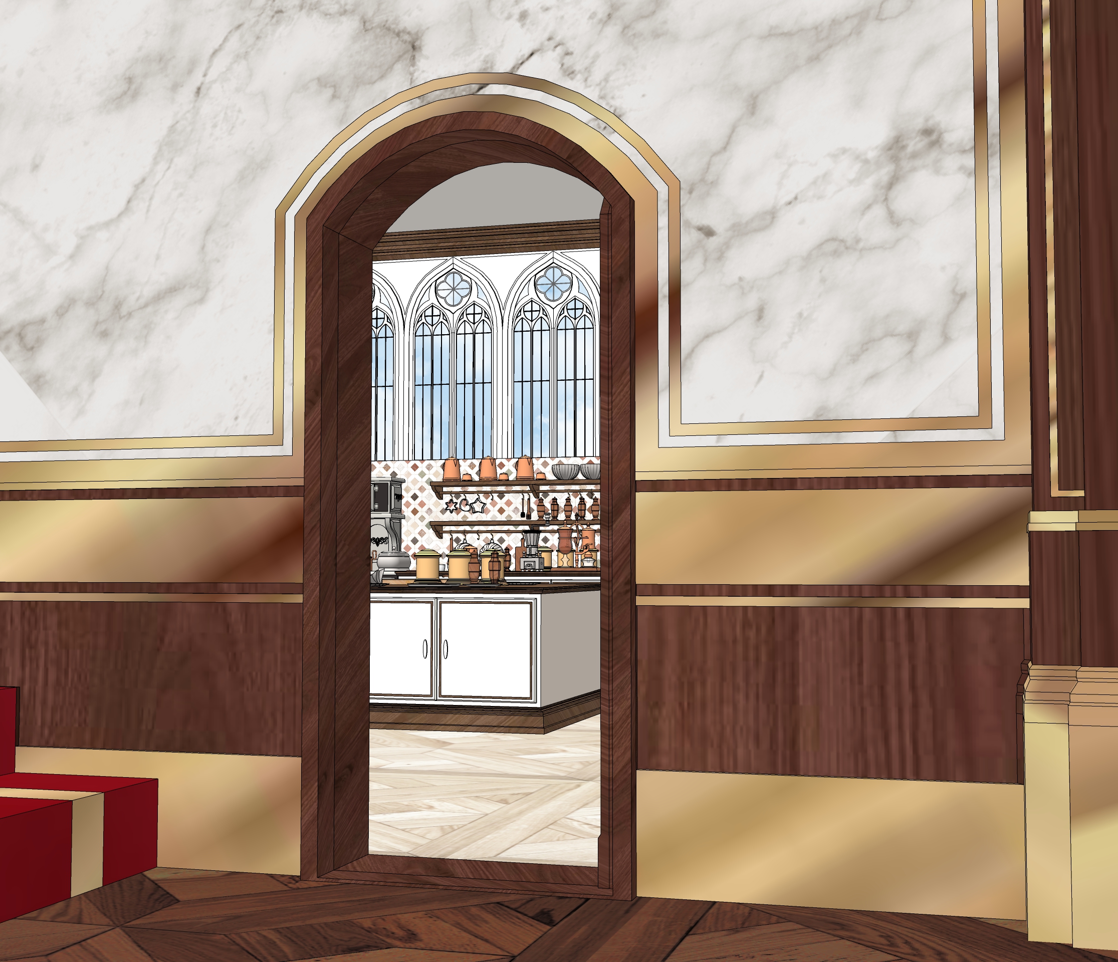 High-End Weapon Shop Set