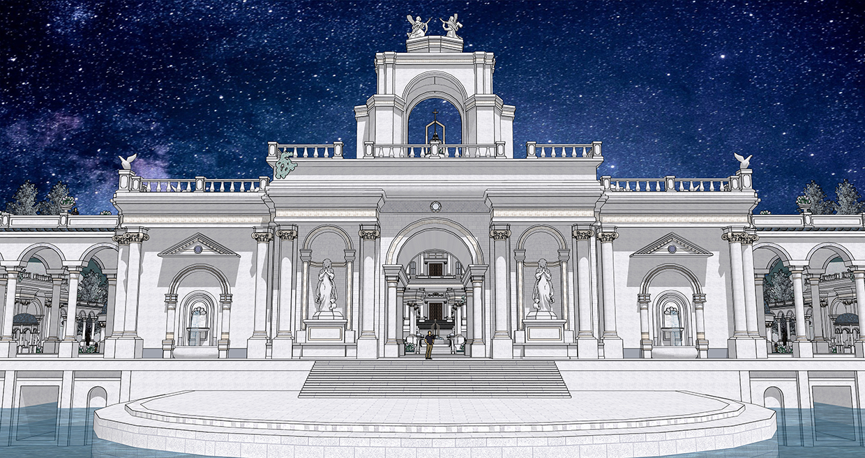 3 Types of Fantasy Temple Exteriors