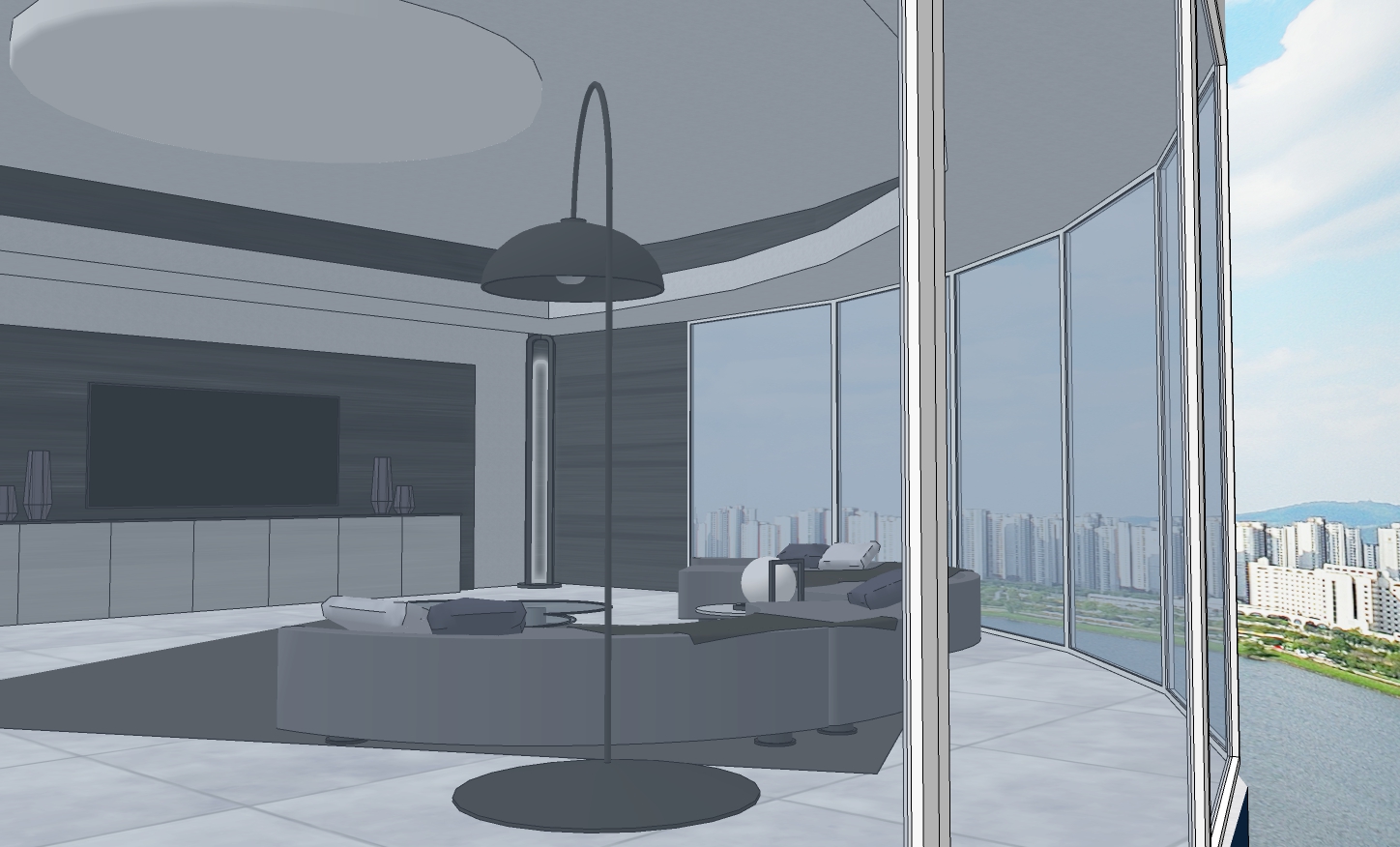 K-POP Music Show Stage and Idol's Dorm