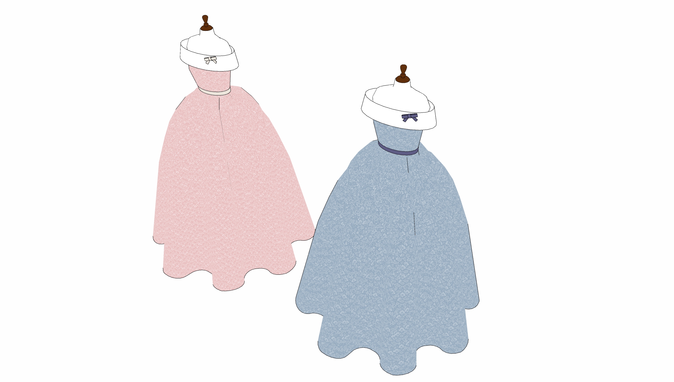 Romance Fantasy Props - Dress Mannequin B