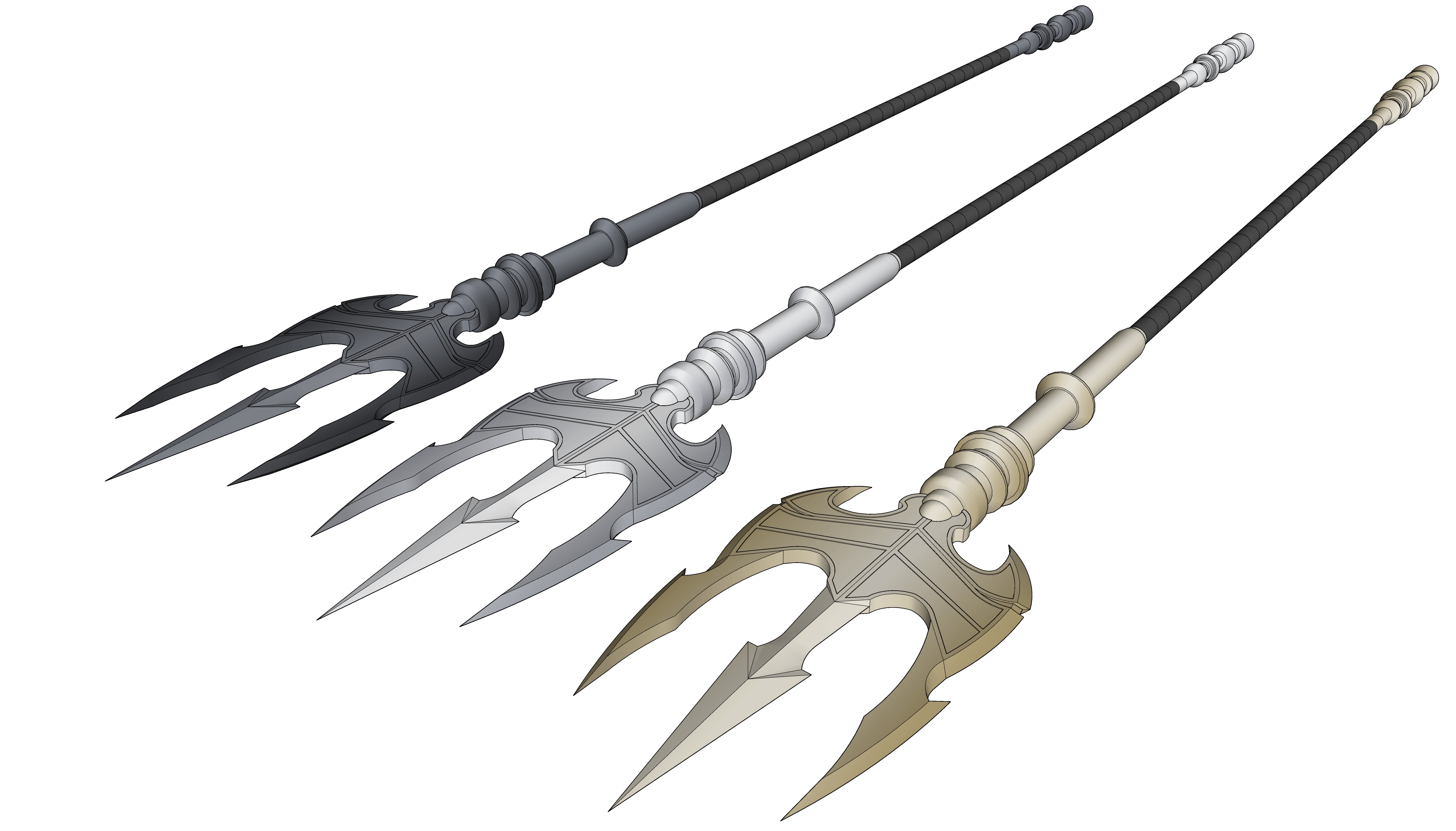 Fantasy Weapon - Spear (15 Types)