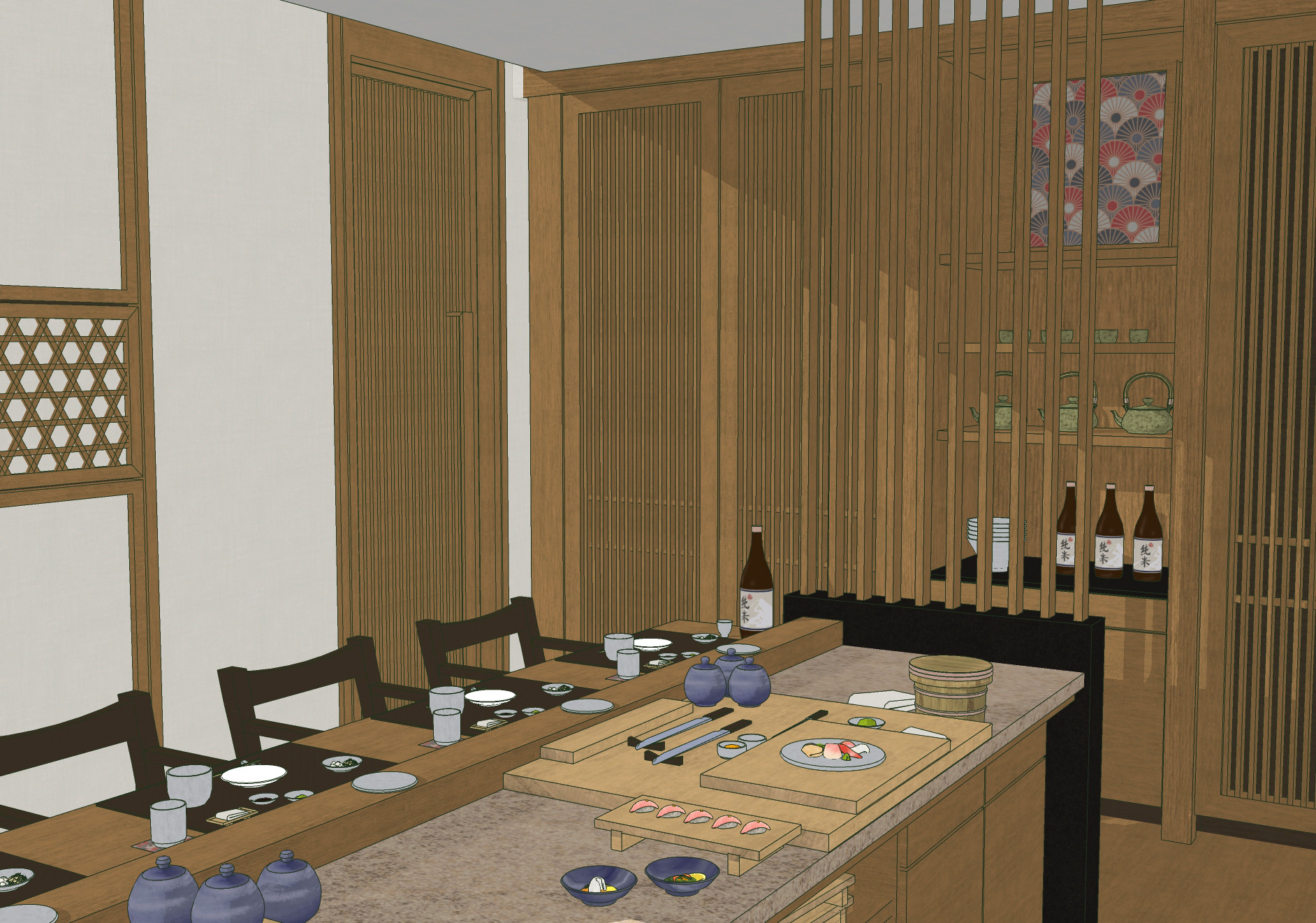 High-End Sushi Hotel Omakase