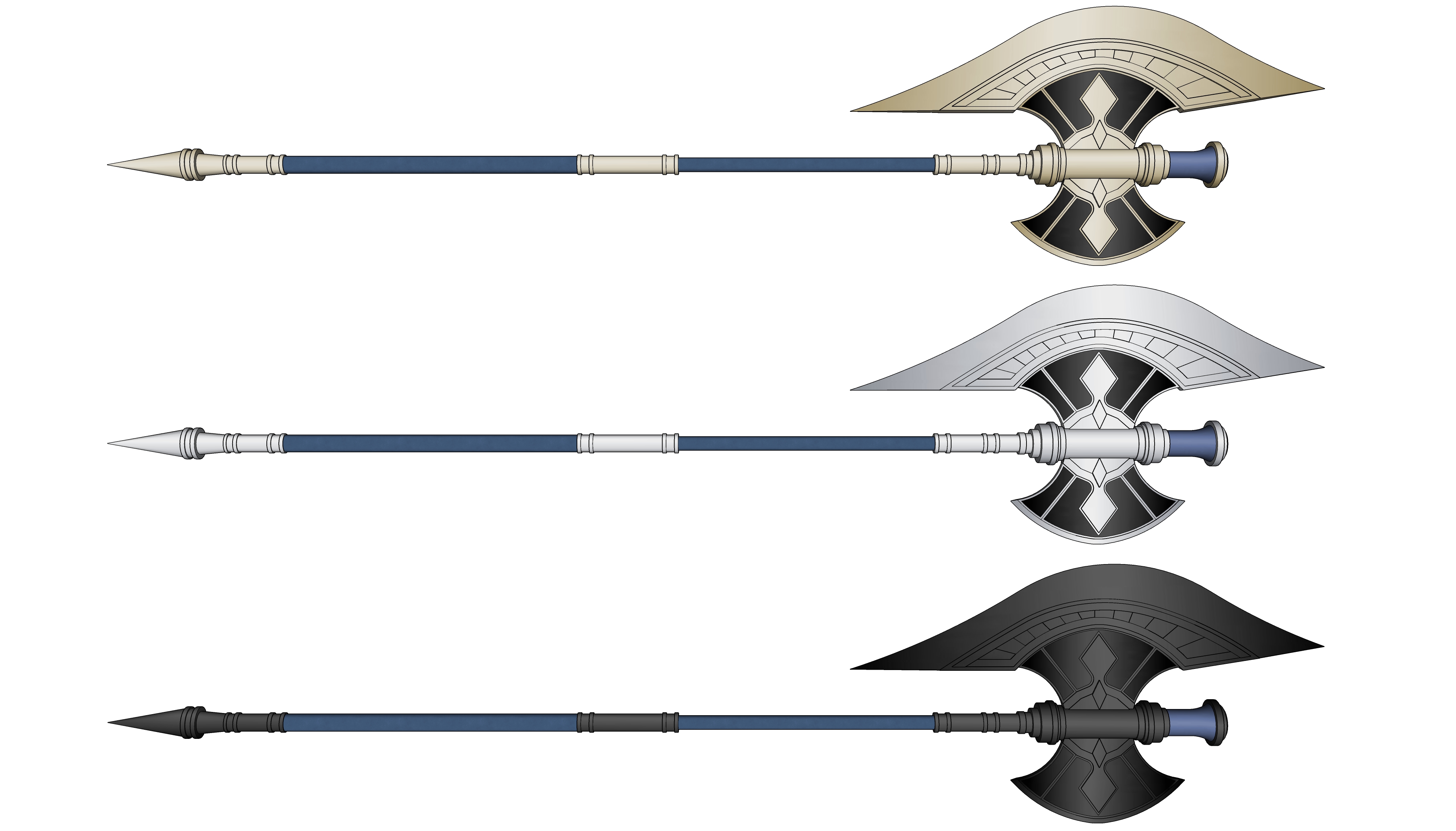 Fantasy Weapon - Spear (15 Types)