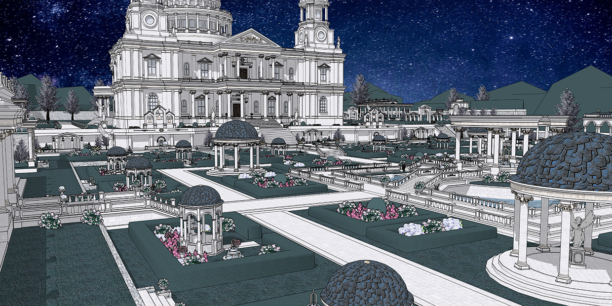 3 Types of Fantasy Temple Exteriors