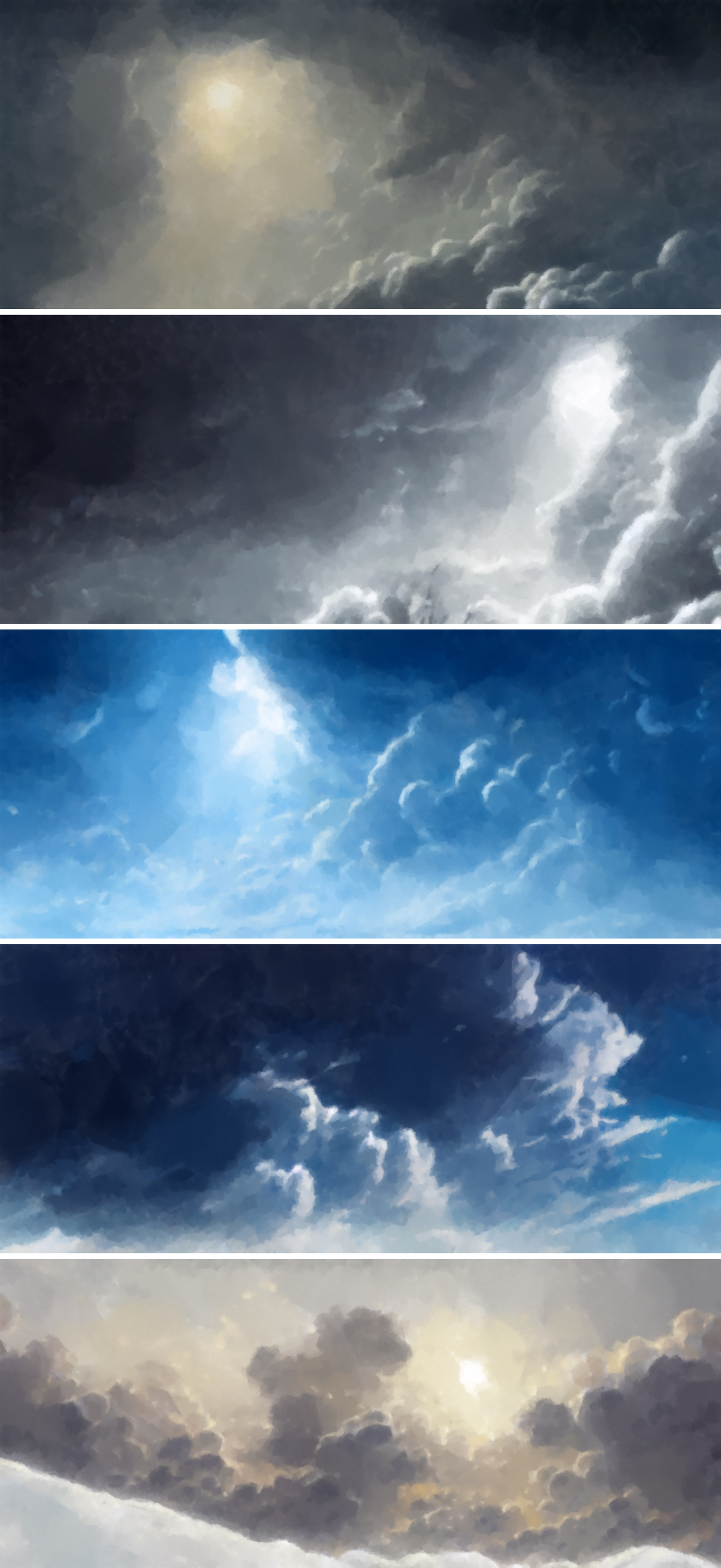 Drawing Background Pack: Apocalypse Sky 175+ (A Set)