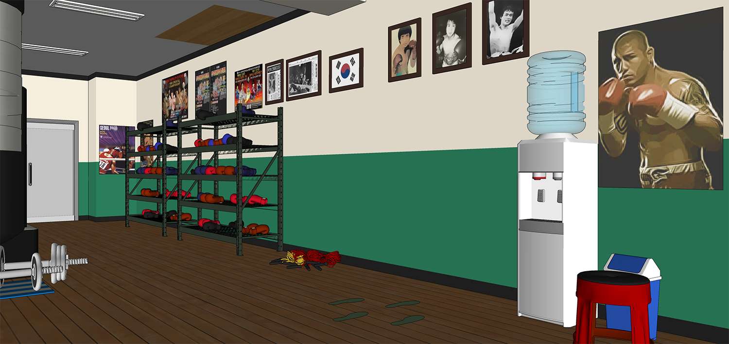 Small Boxing Gym