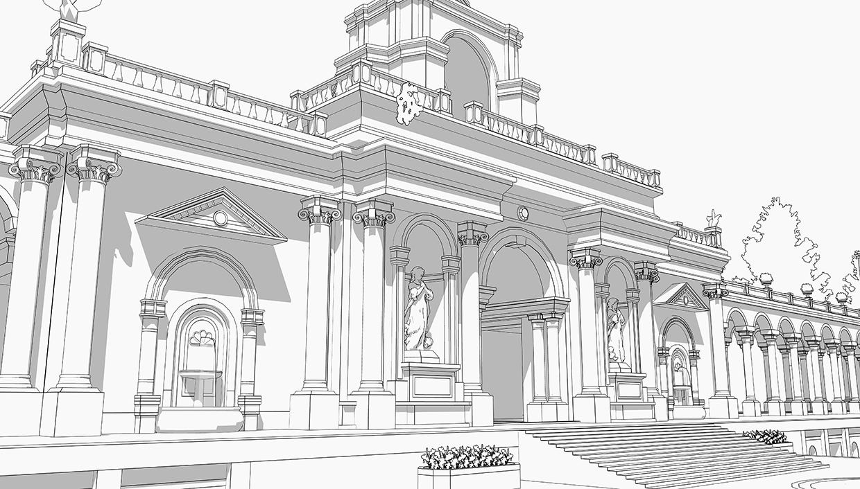 3 Types of Fantasy Temple Exteriors