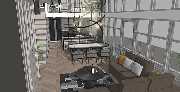 Luxurious Two-Story Room 3-A