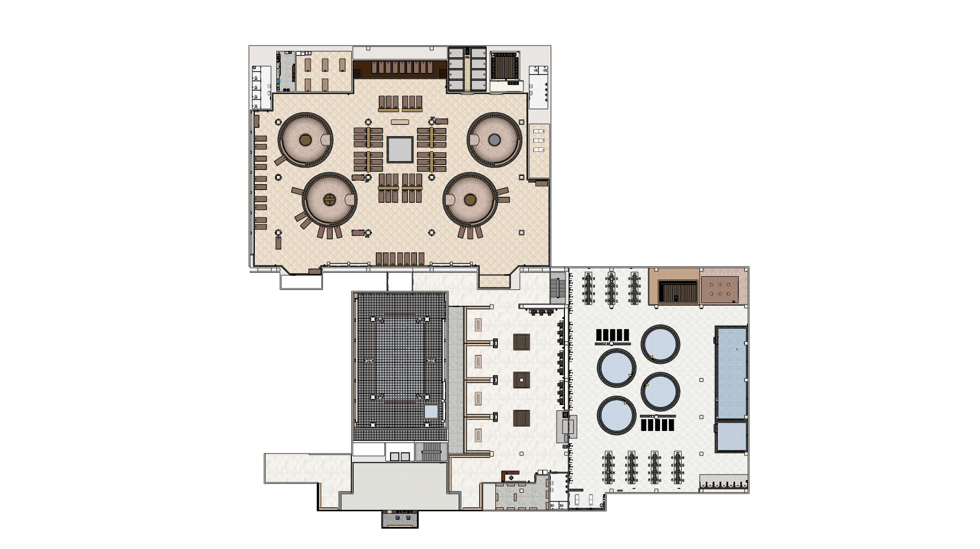 Sauna and Bath Interior