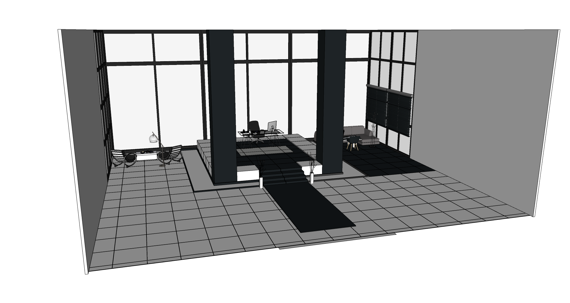 President's Modern Office