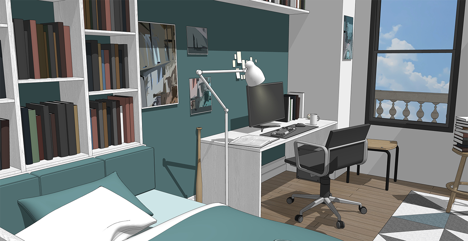 Four Seasons American Village - Middle Class Apartment