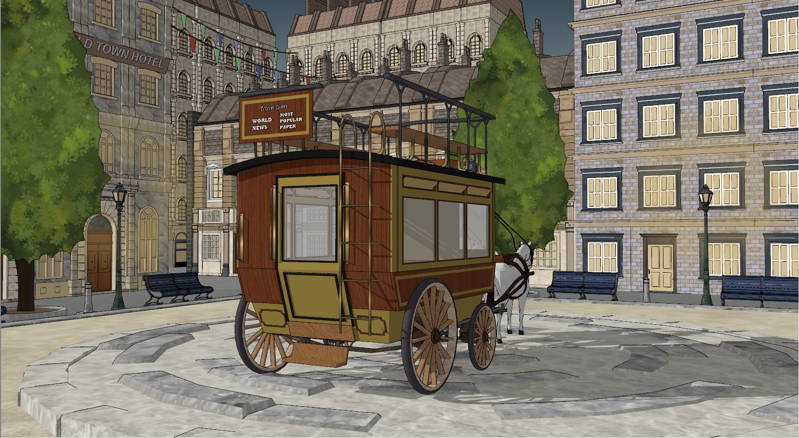 UK/Europe - Bus-Type Carriage