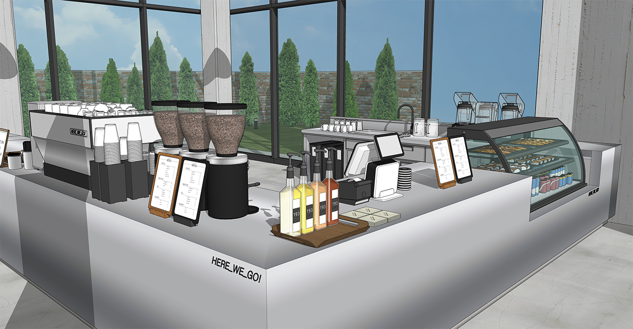 Cafe with Props