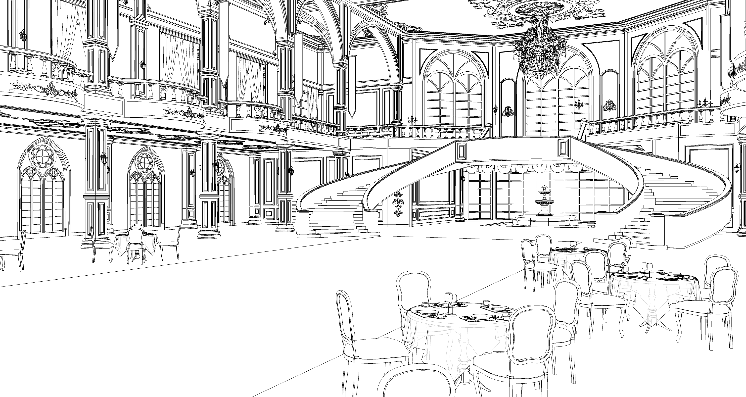 Fantasy House Ballroom