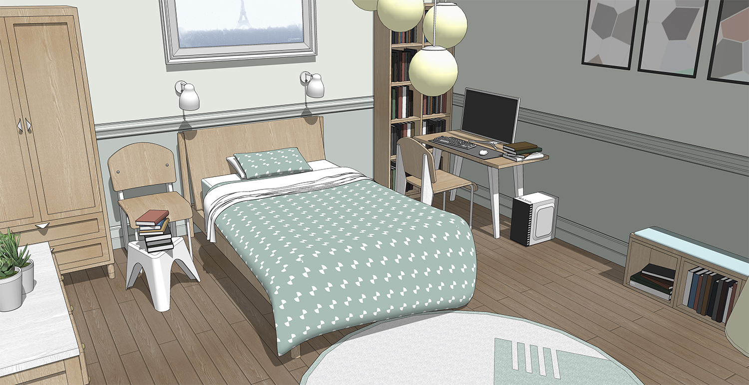 Four Seasons American Village - Middle Class Apartment