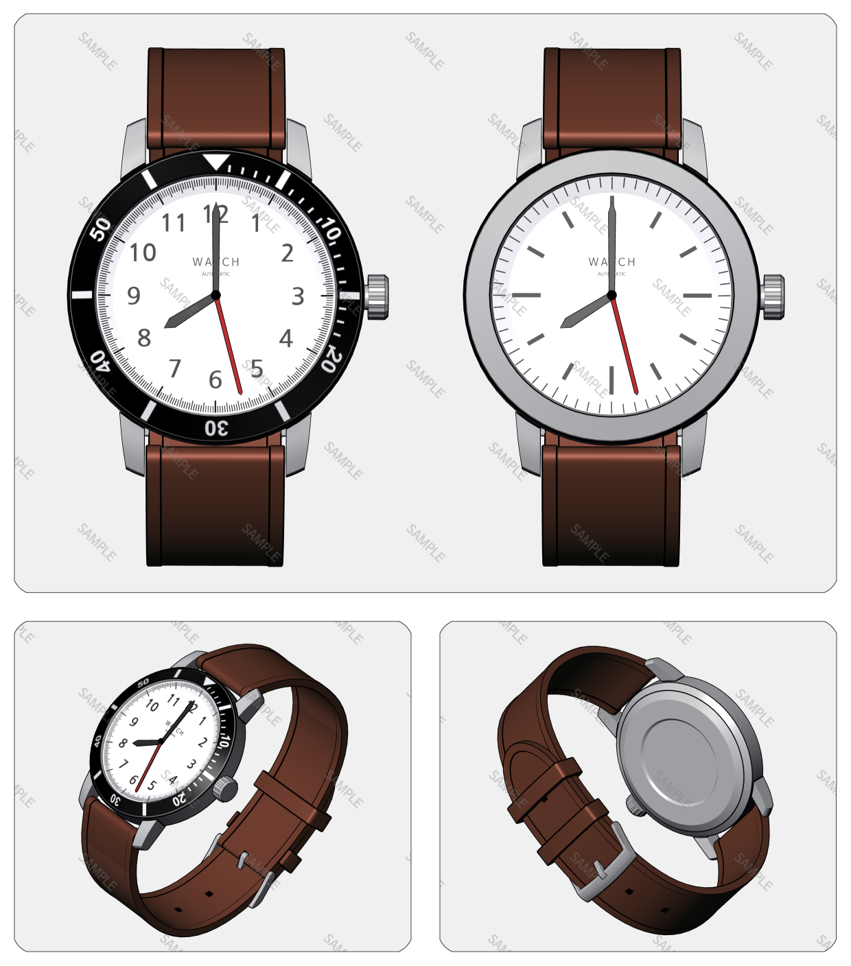 Clip Studio 3D Props Set - Cameras, Watches, Bags and More