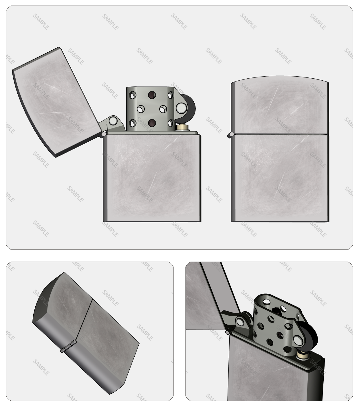 Clip Studio 3D Props Set - Cameras, Watches, Bags and More