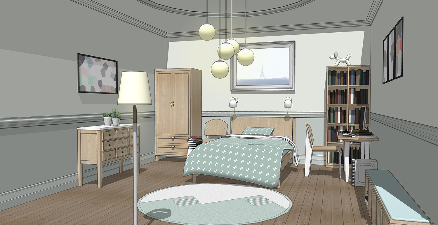 Four Seasons American Village - Middle Class Apartment