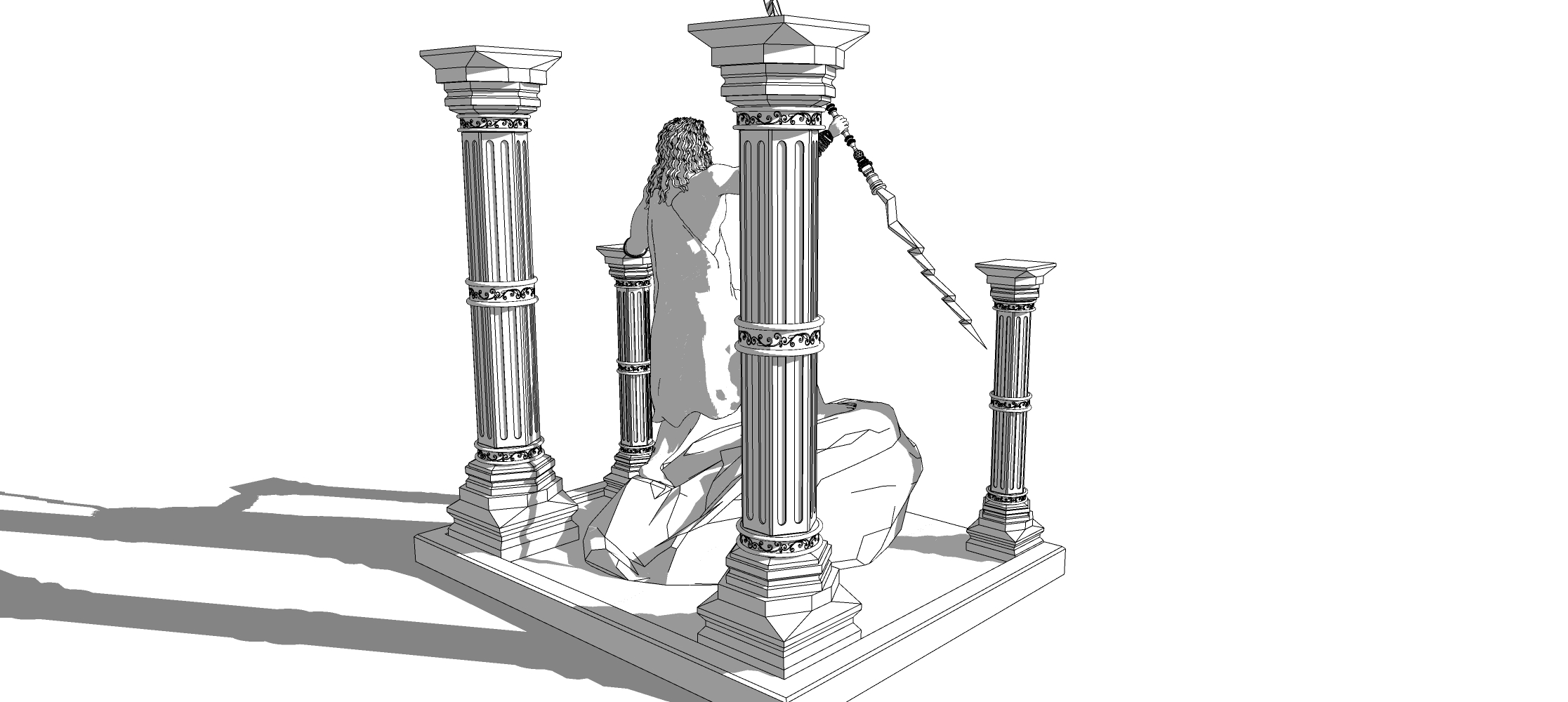 Statue - Zeus Statue