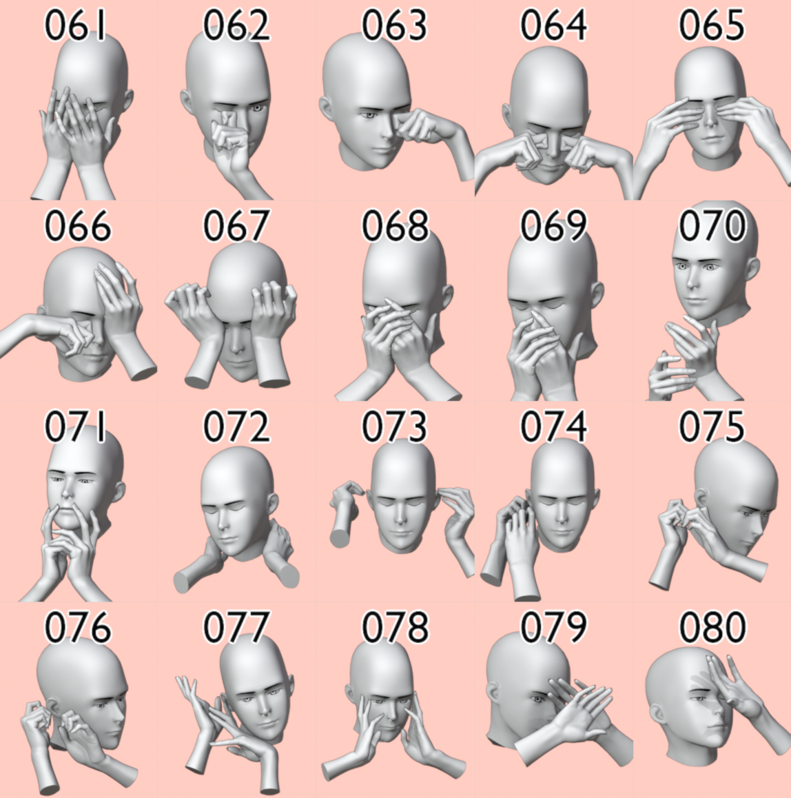 All in One 3D Hand Pose Collection