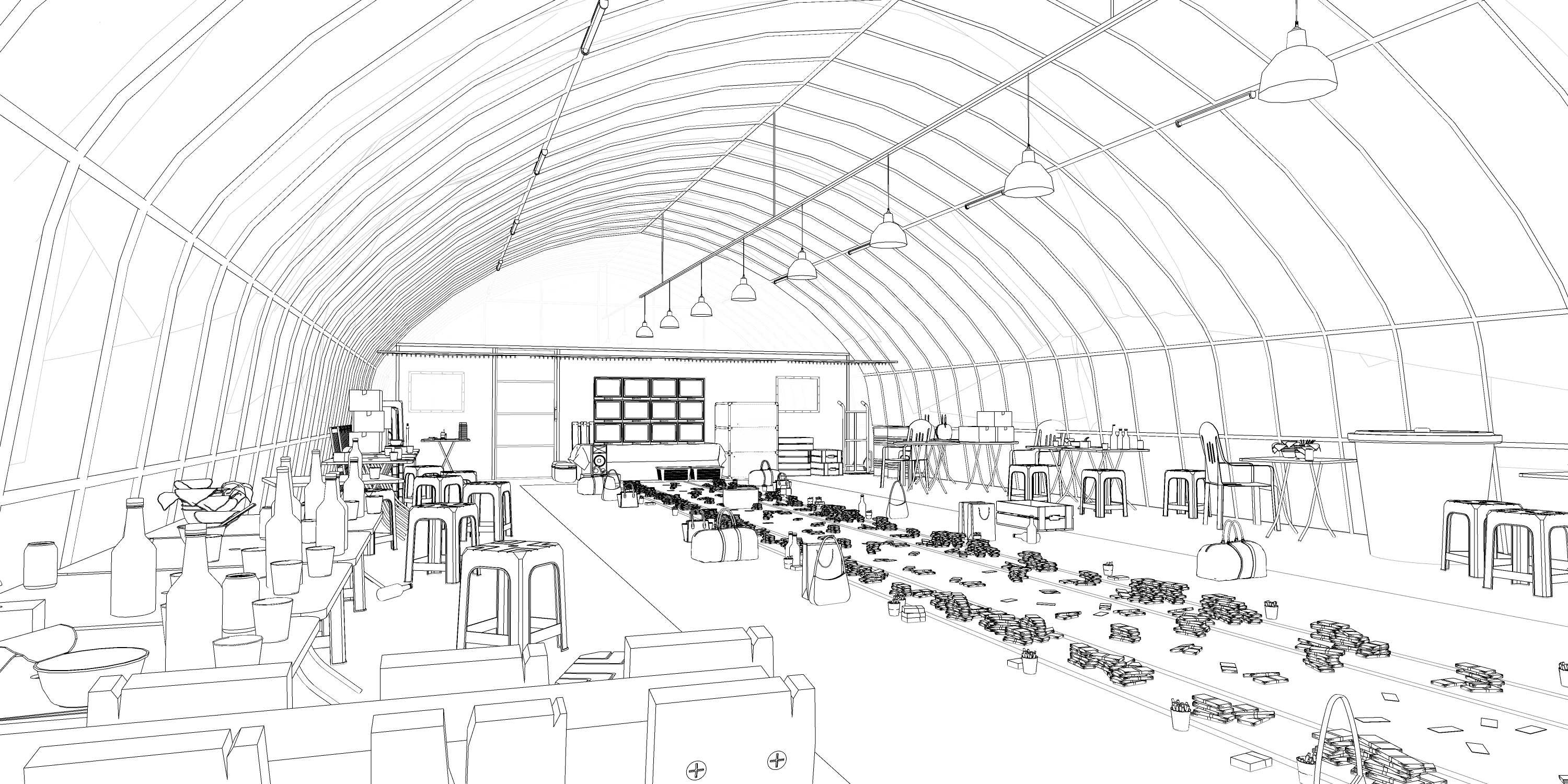 15 Interior Models - Gambling House