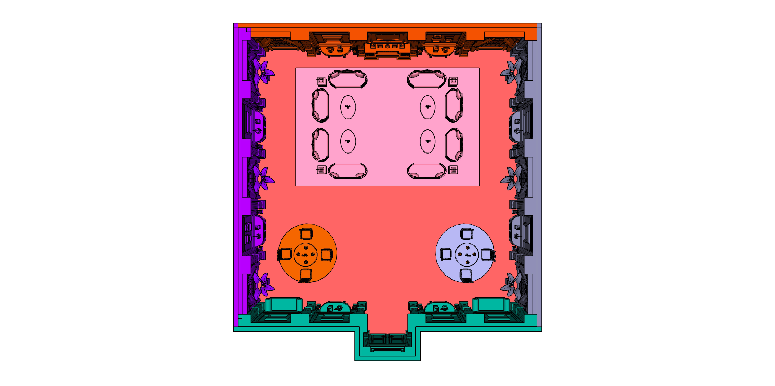Imperial Mansion Reception Room