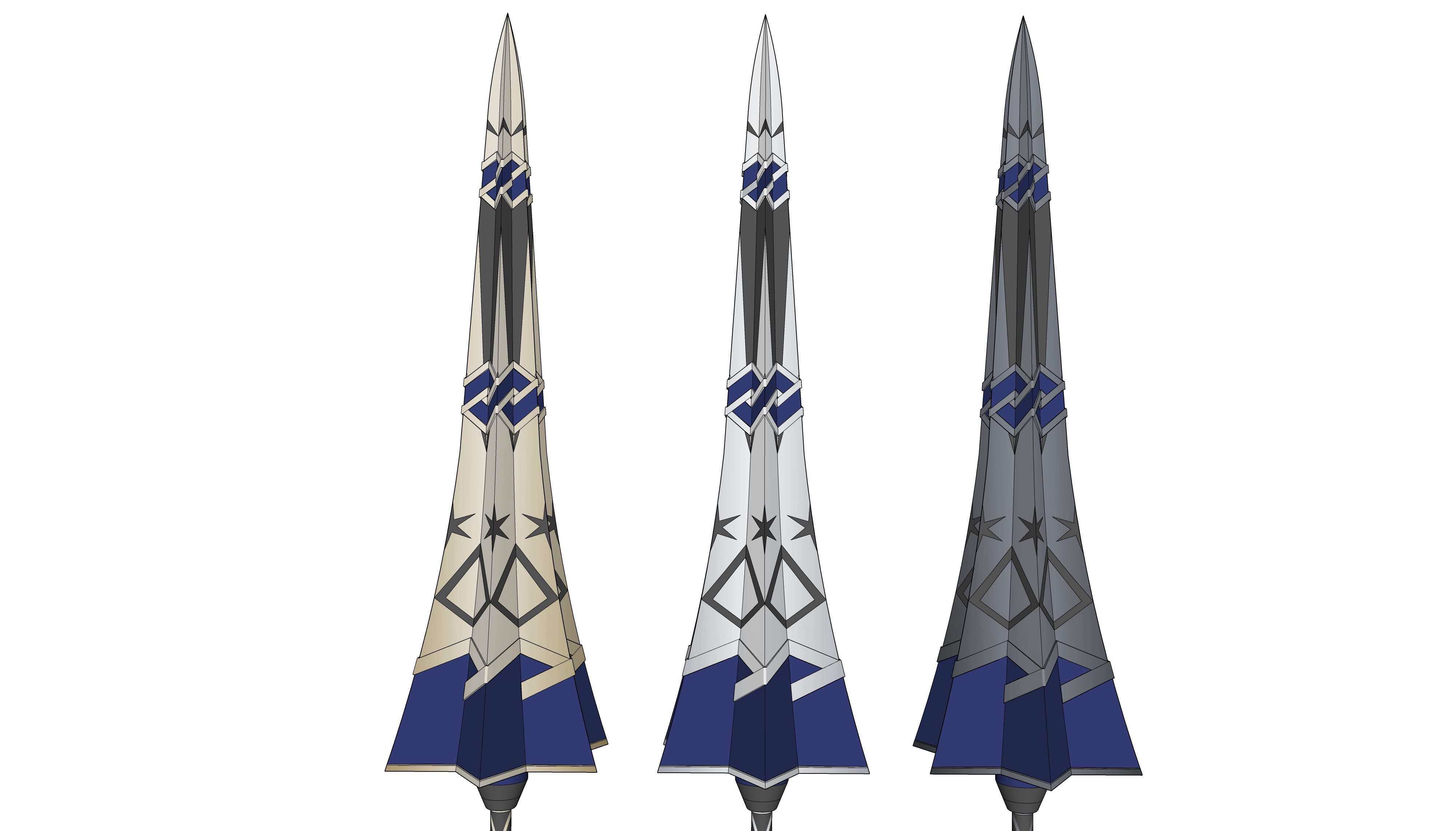 Fantasy Weapon - Spear (15 Types)