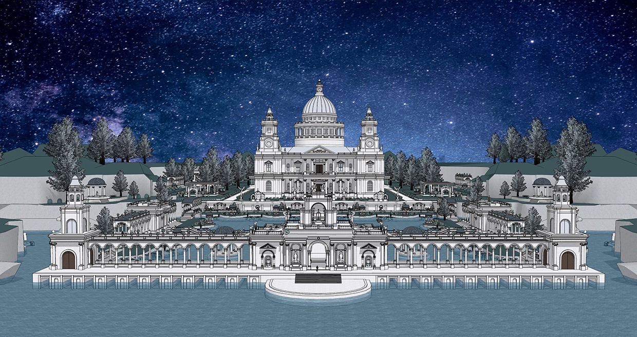 3 Types of Fantasy Temple Exteriors
