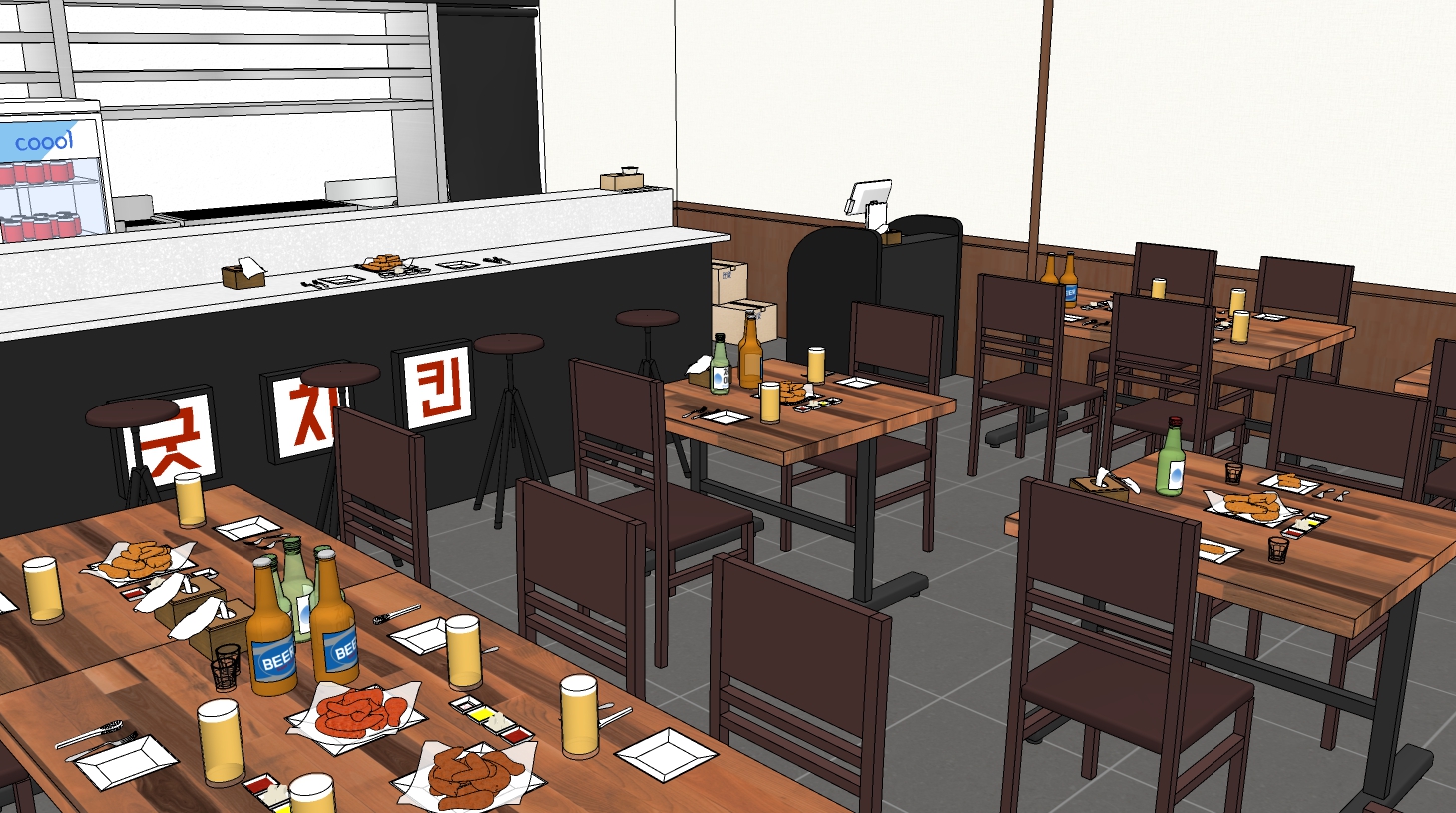 Fried-Chicken Restaurant