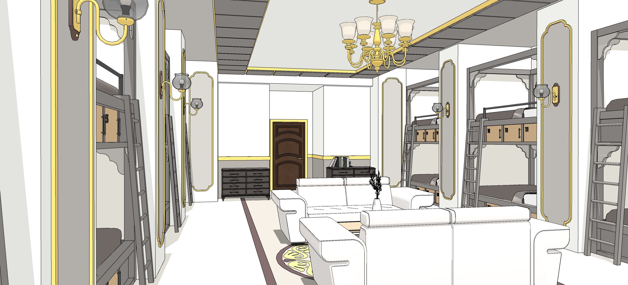 Modern Classic Dormitory