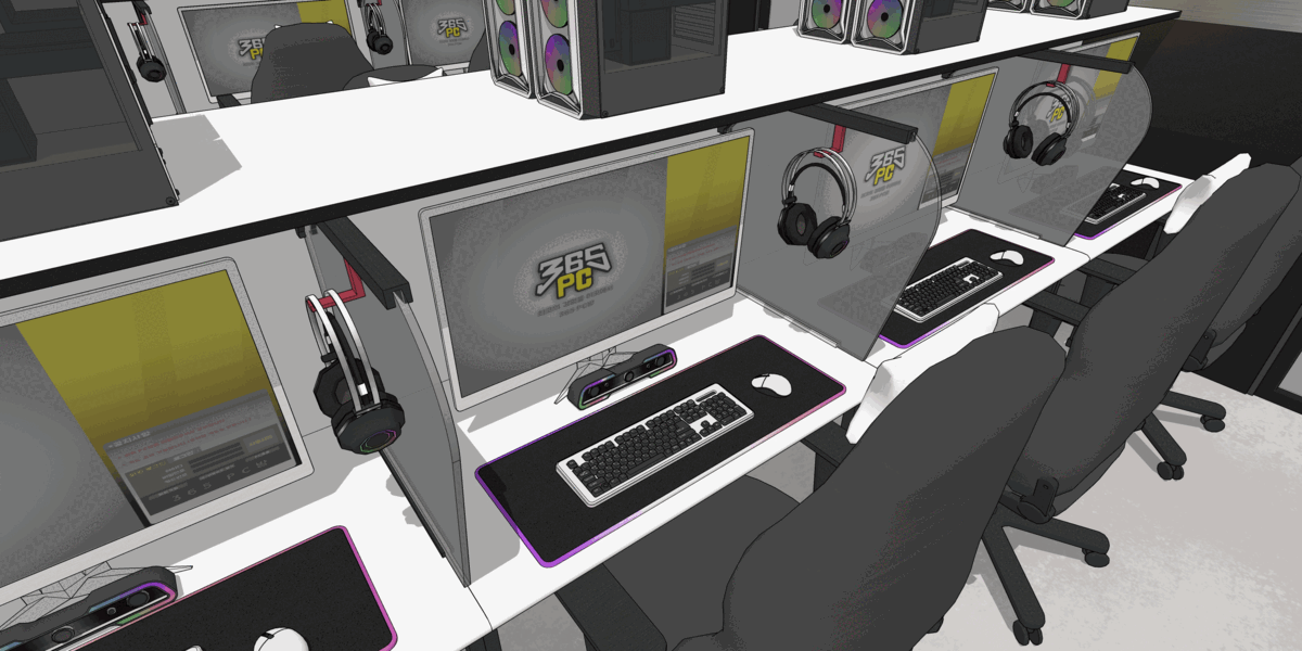 15 Interior Models - PC Room