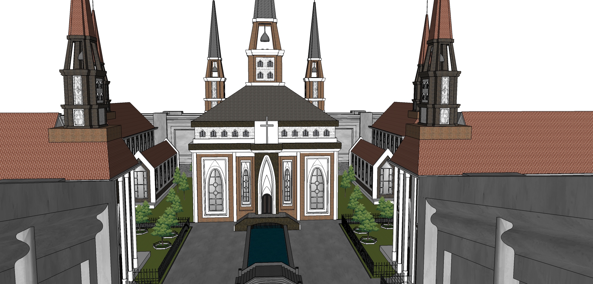 Medieval Castle Square