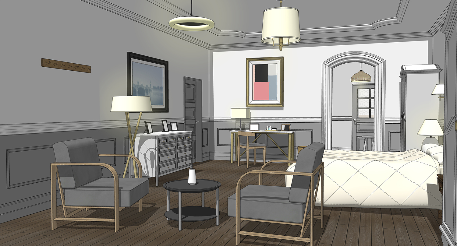 Four Seasons American Village - Middle Class Apartment