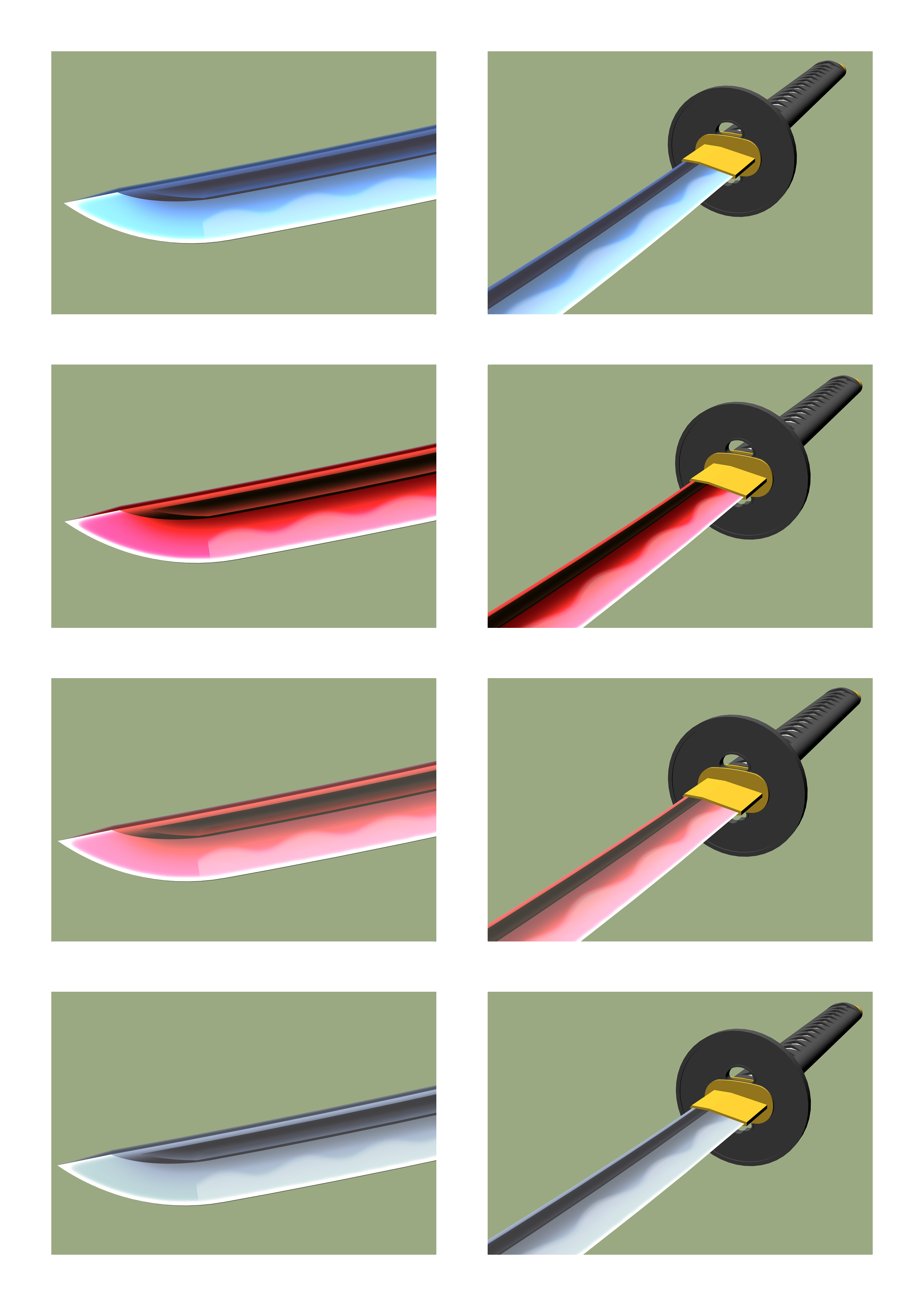 Japanese Sword 01 (Katana, Nodachi)