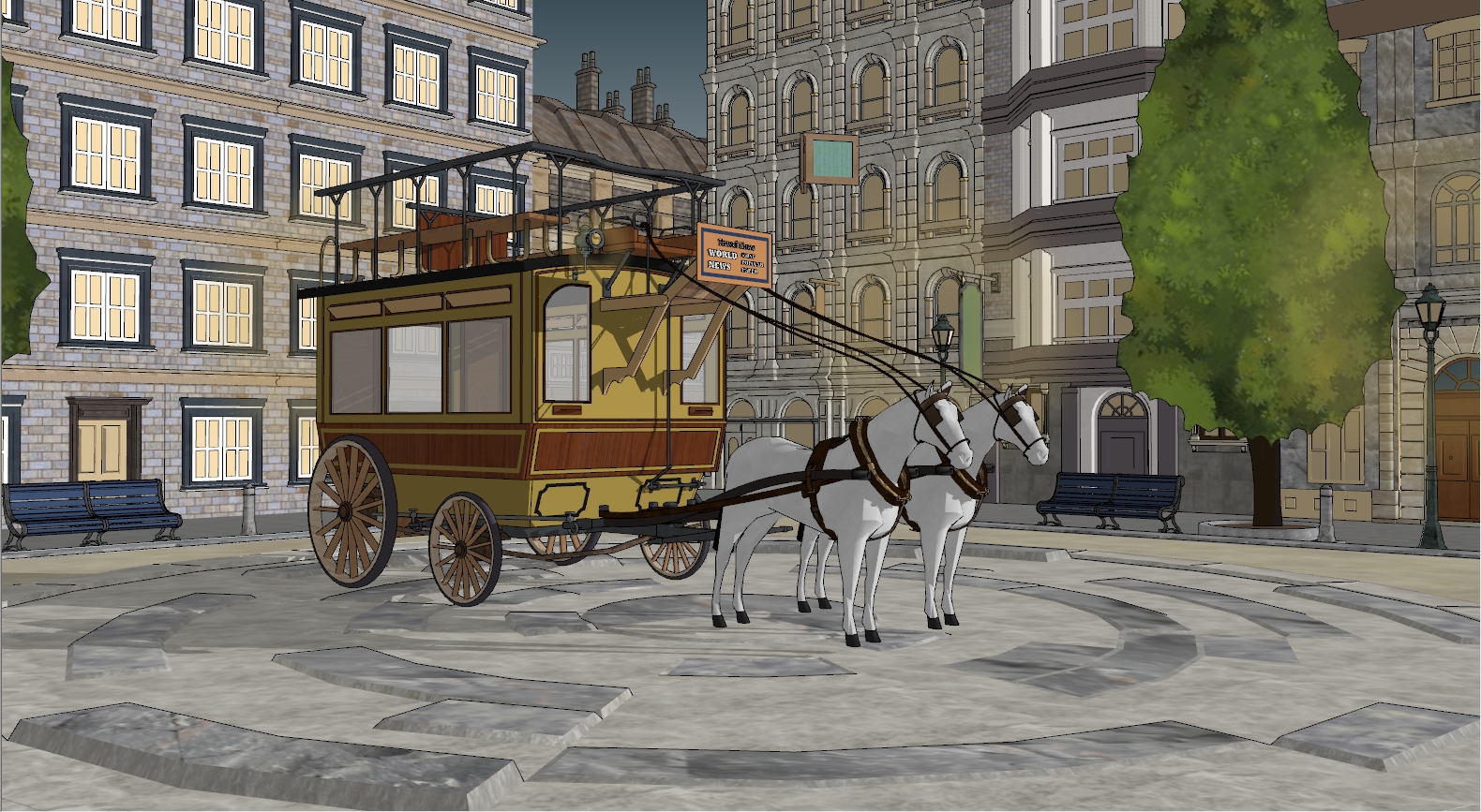 UK/Europe - Bus-Type Carriage