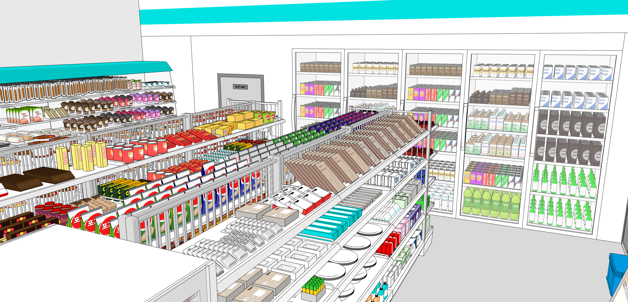 a residential convenience store