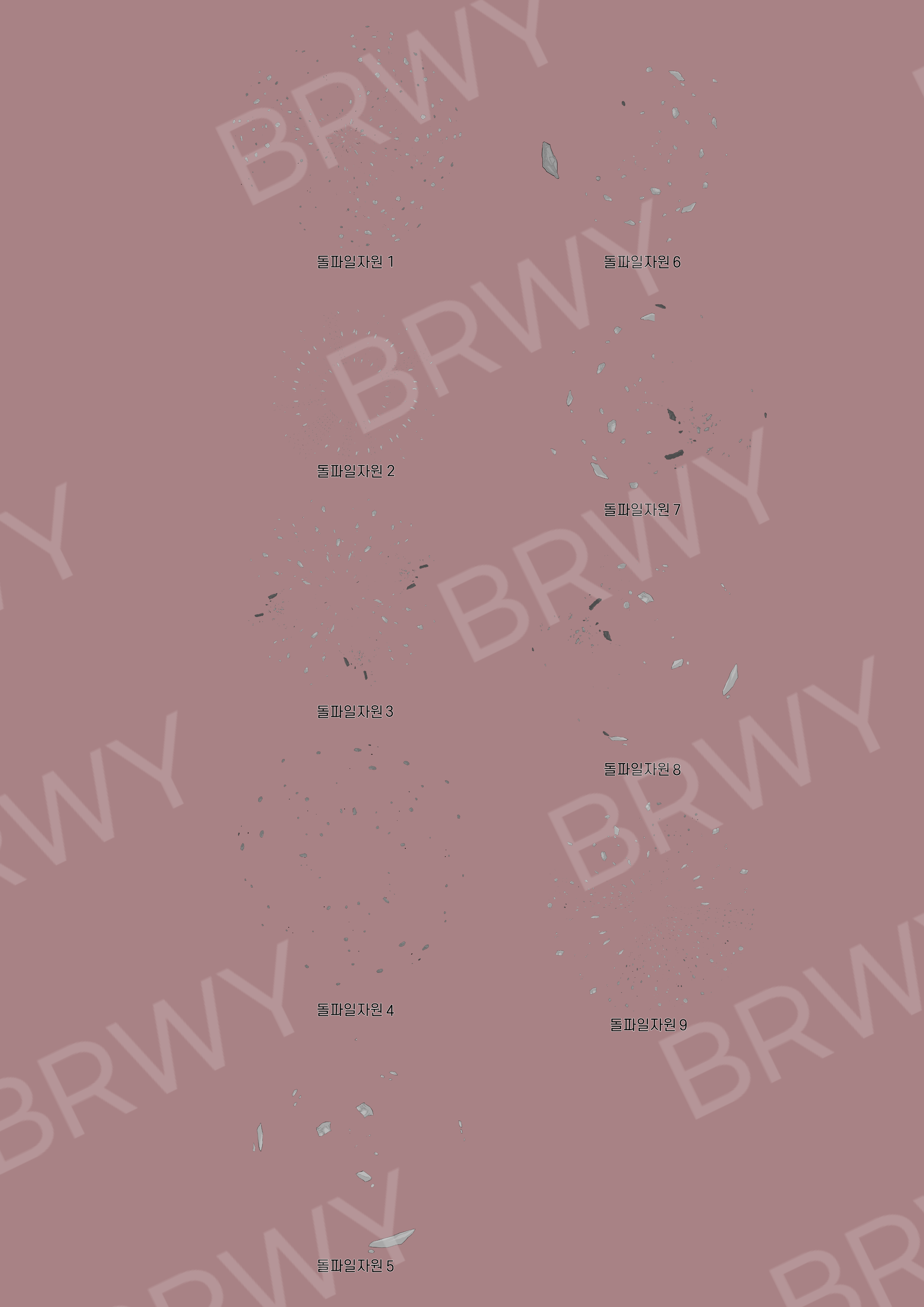 Dynamic Action Brush Collection