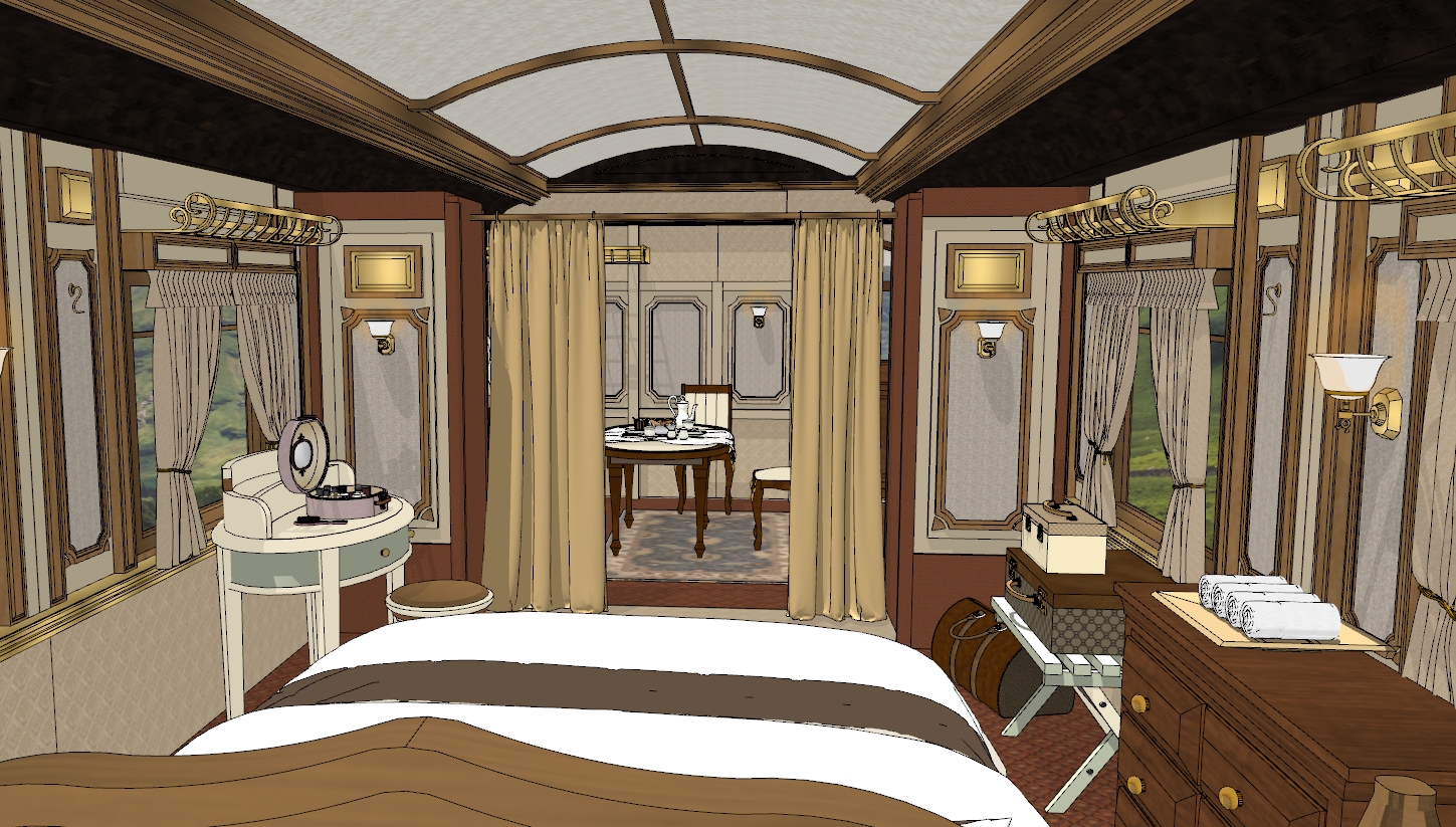 UK/Europe - Train interior 4 types