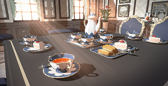 Romance Fantasy Tea Set & Tea Room Package