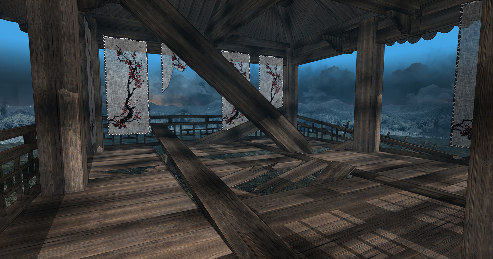 Gyeongseong Scandal - Hanok Building and Hanok Garden (ruin)