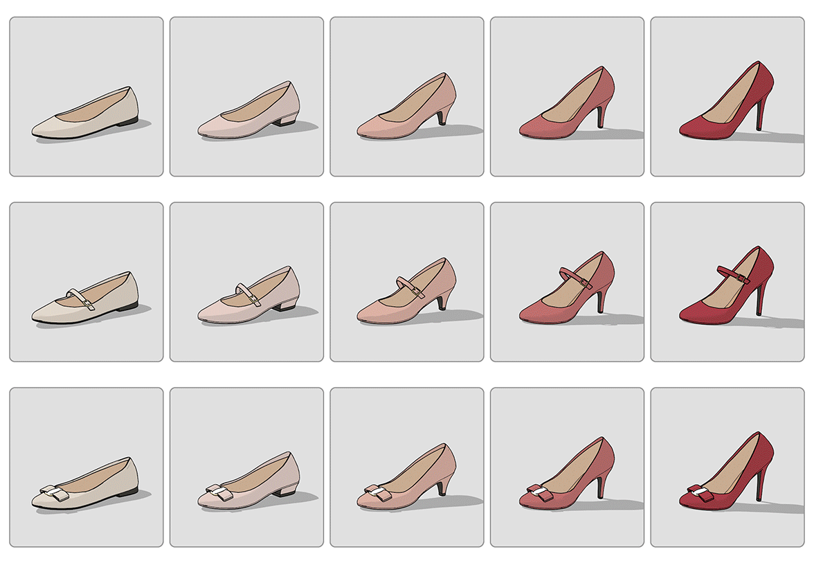 Webtoon Essential 3D Foot Pose