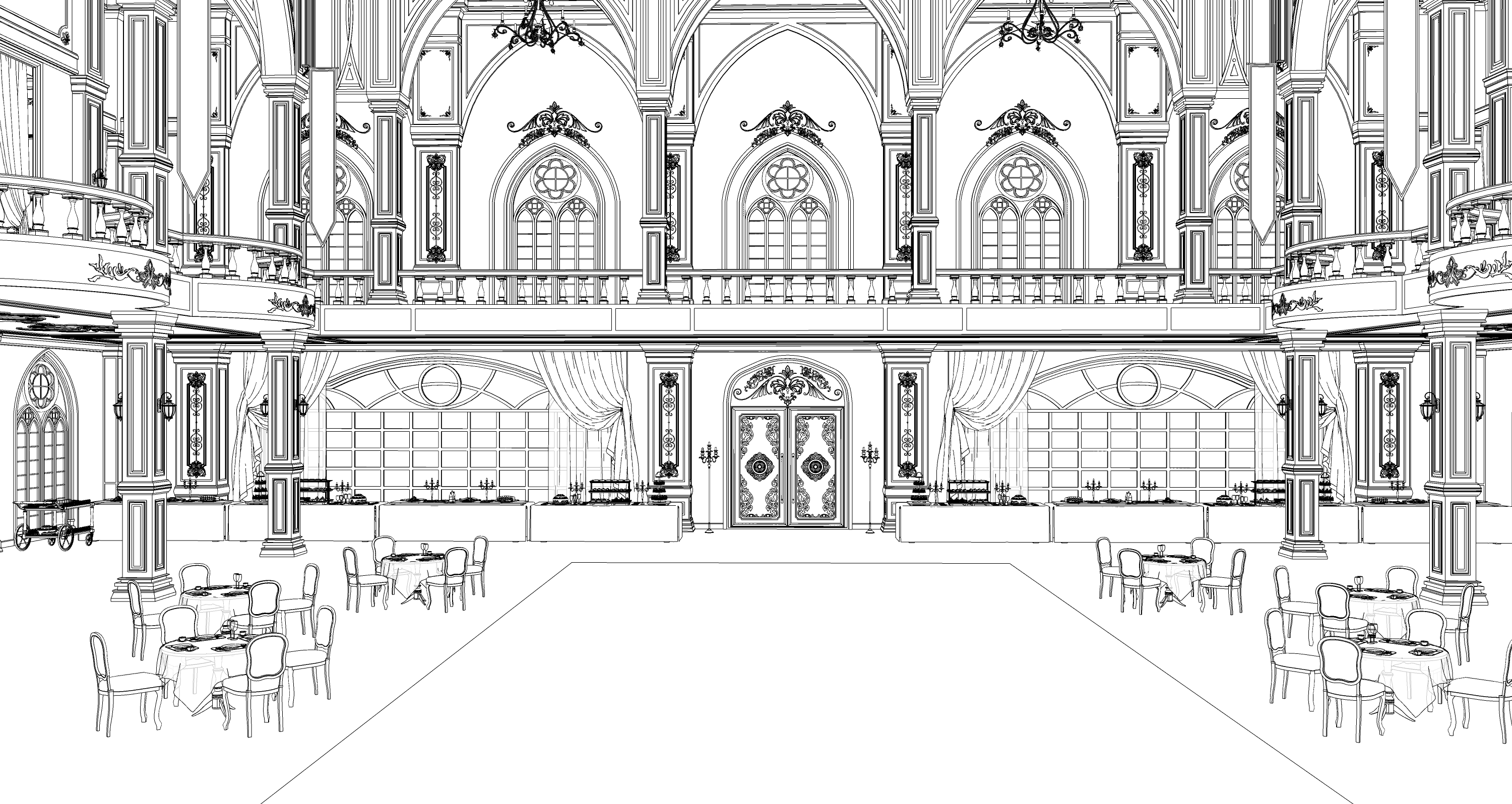 Fantasy House Ballroom