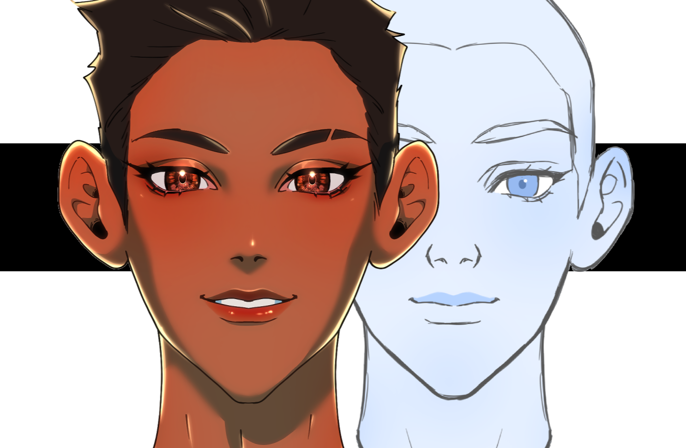 Traceable Male head Brushes Part 1