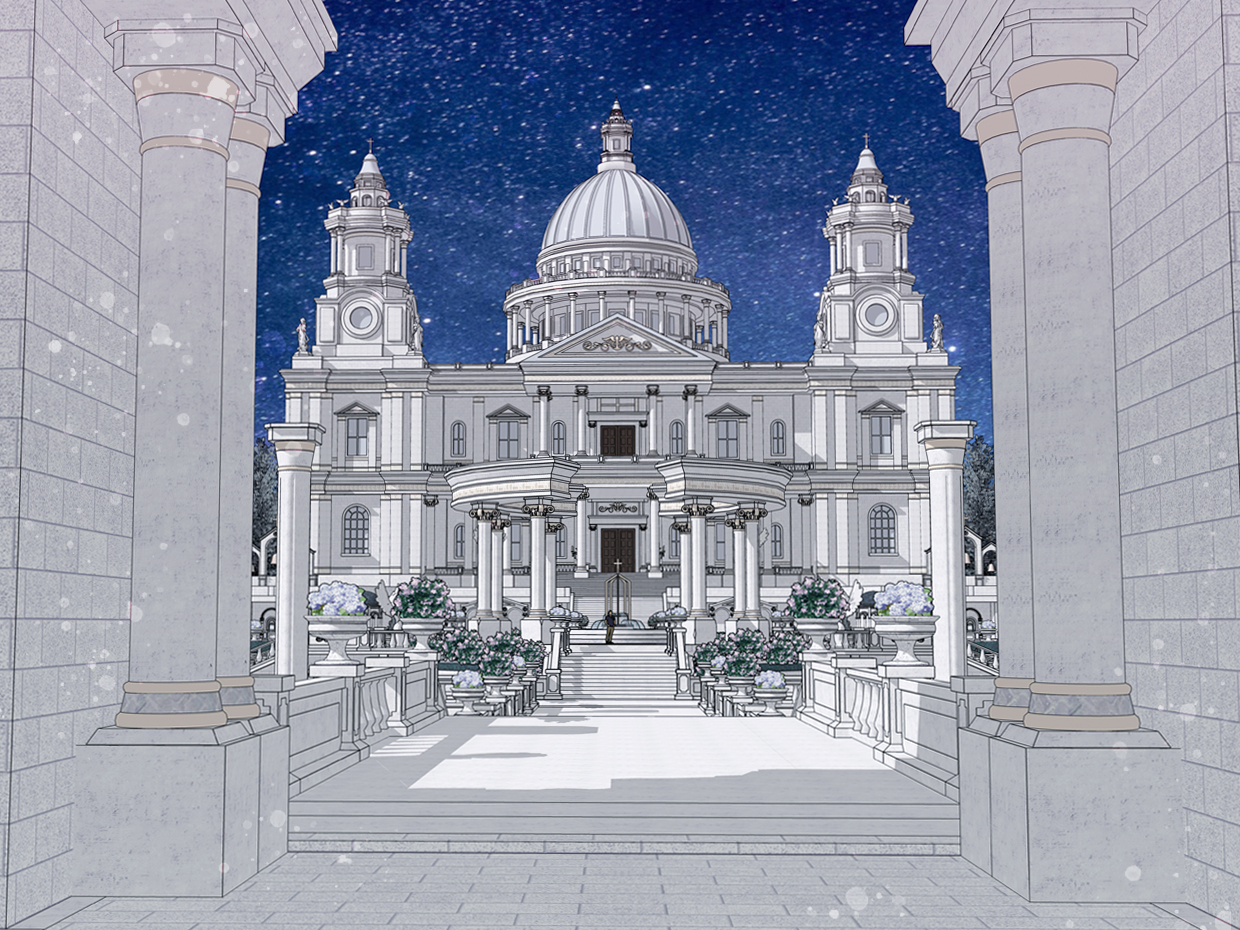 3 Types of Fantasy Temple Exteriors