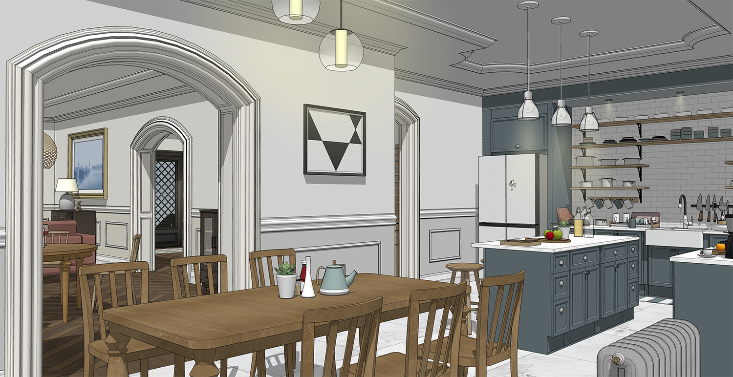 Four Seasons American Village - Middle Class Apartment