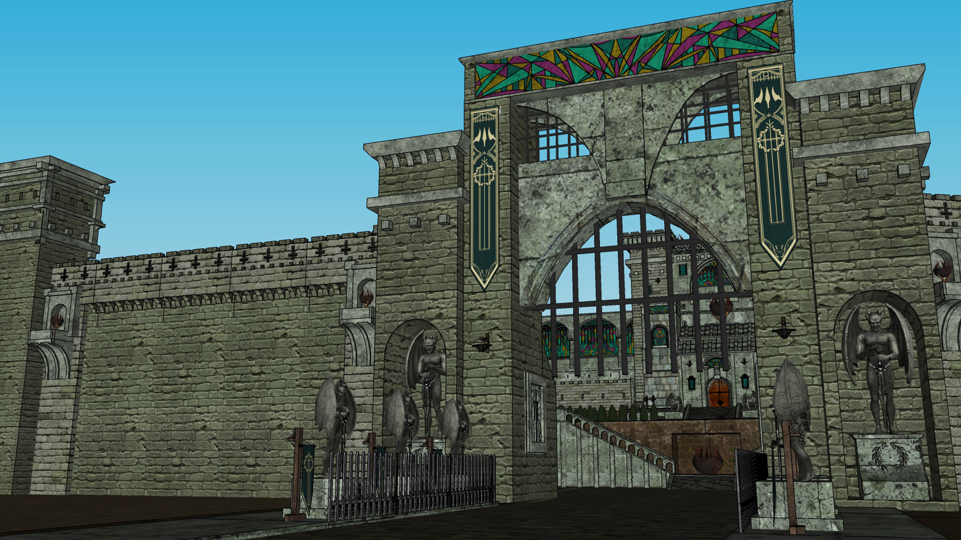 Tyrant Background - Exterior