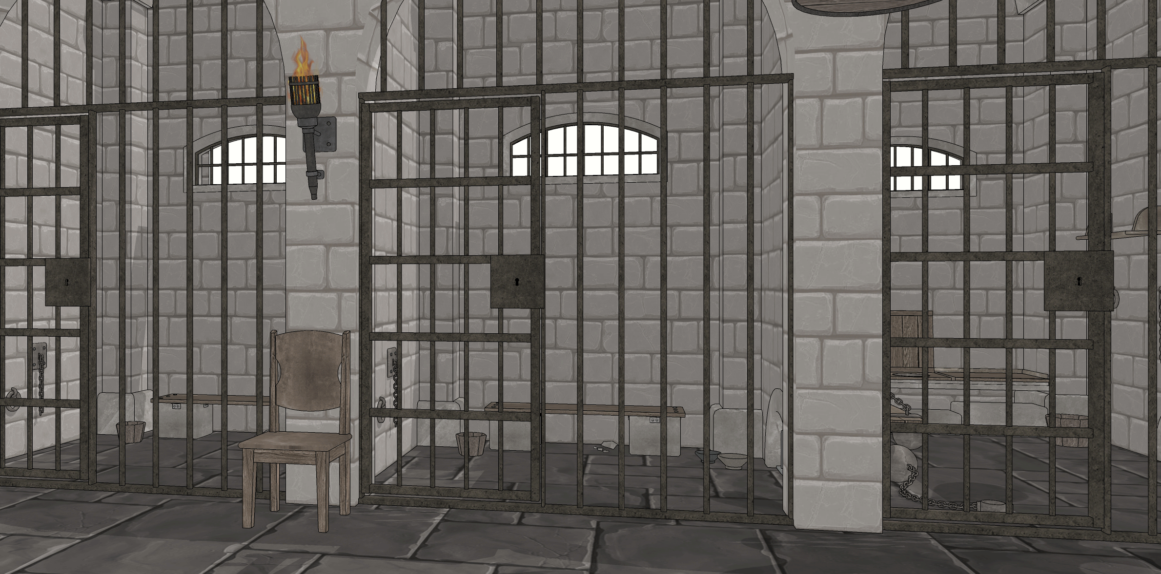 Medieval Fantasy Prison and Torture chamber