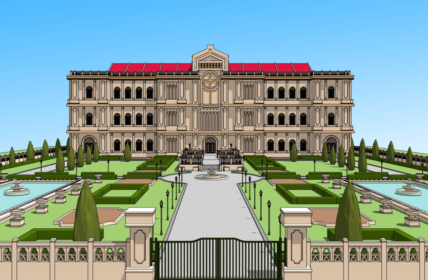 Fantasy Mansion Building