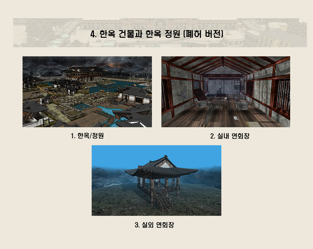 Gyeongseong Scandal - Hanok Building and Hanok Garden (ruin)